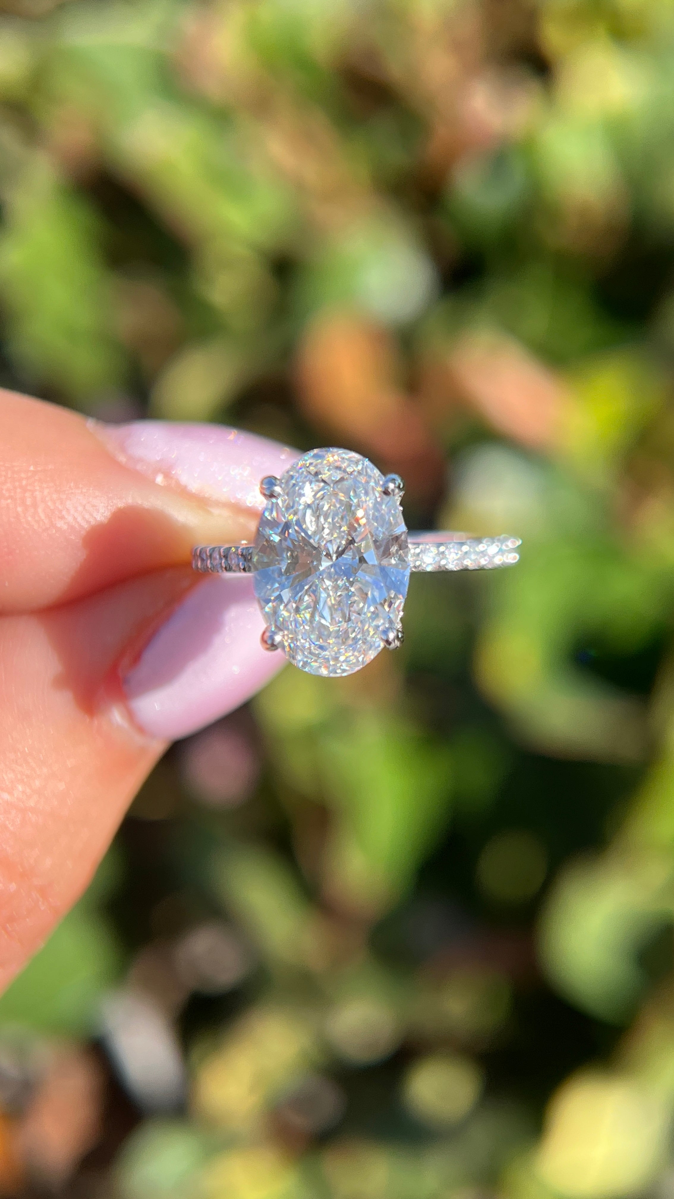 Custom Lab Created Diamond Engagement Rings | IGI Certified | North ...