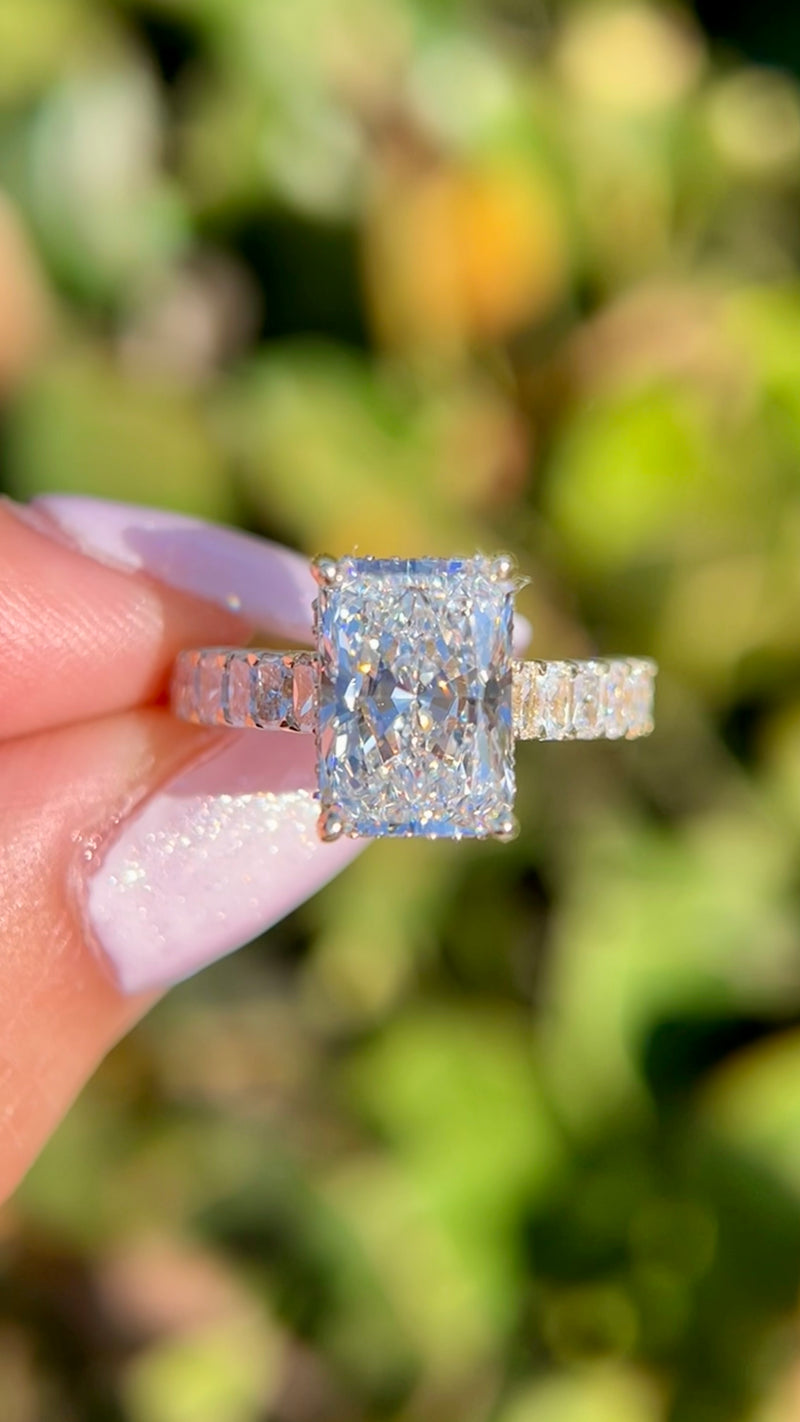 Custom Lab Created Diamond Engagement Rings | IGI Certified | North ...