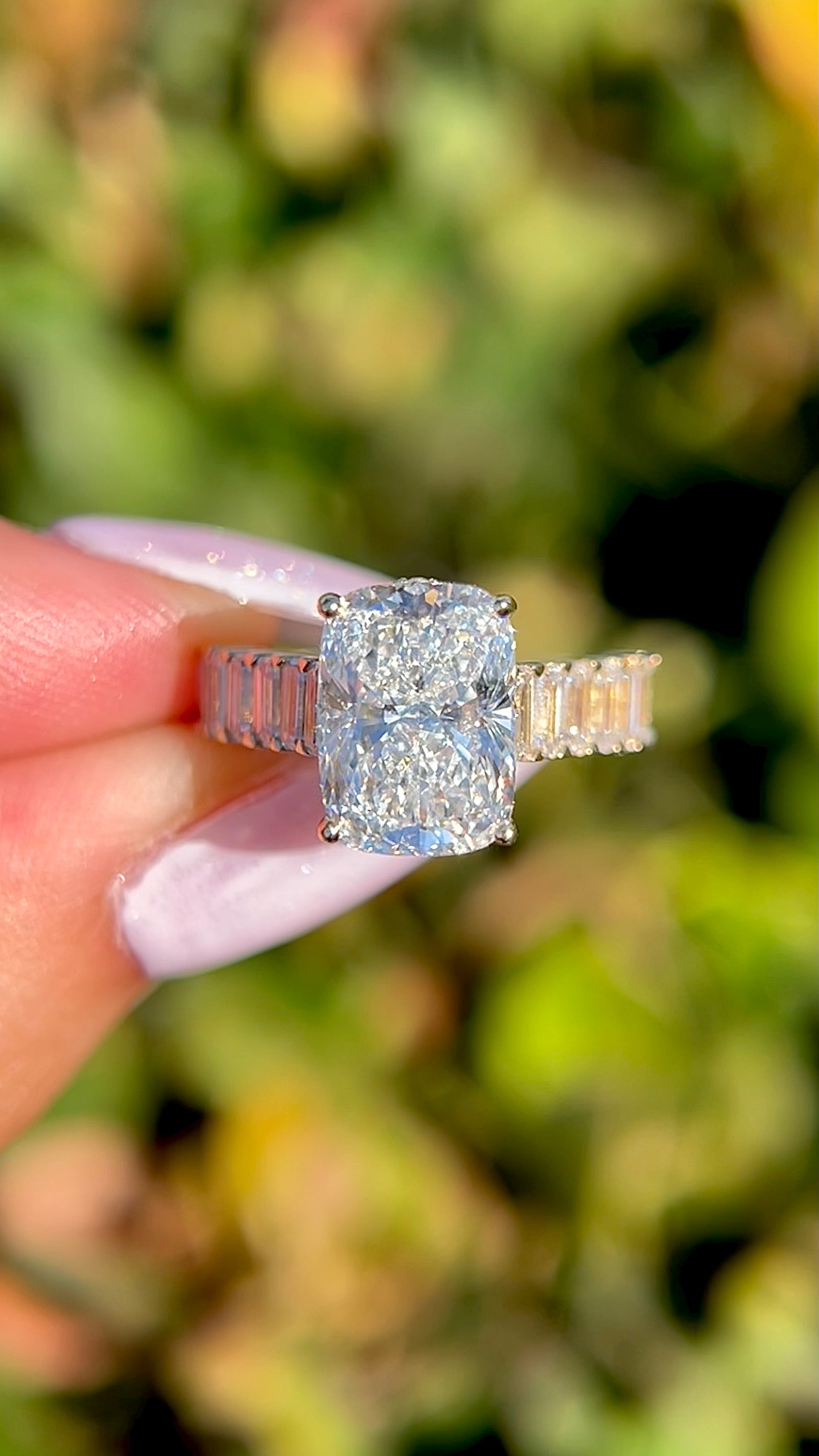 Custom Lab Created Diamond Engagement Rings | IGI Certified | North ...